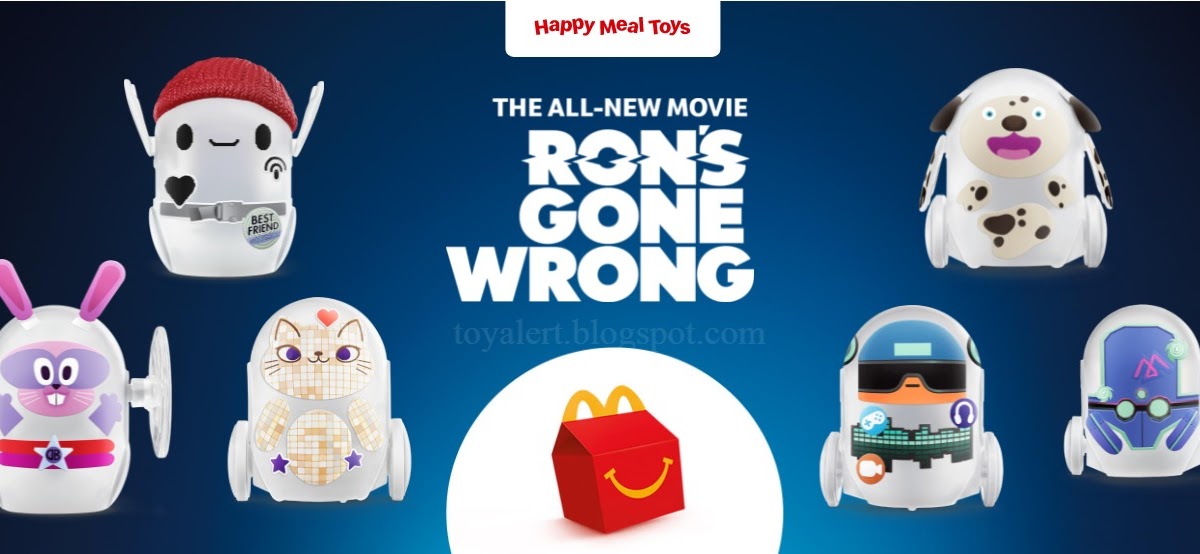 McDonald's Rons Gone Wrong Happy Meal Toys 2021 USA | Toy Alert