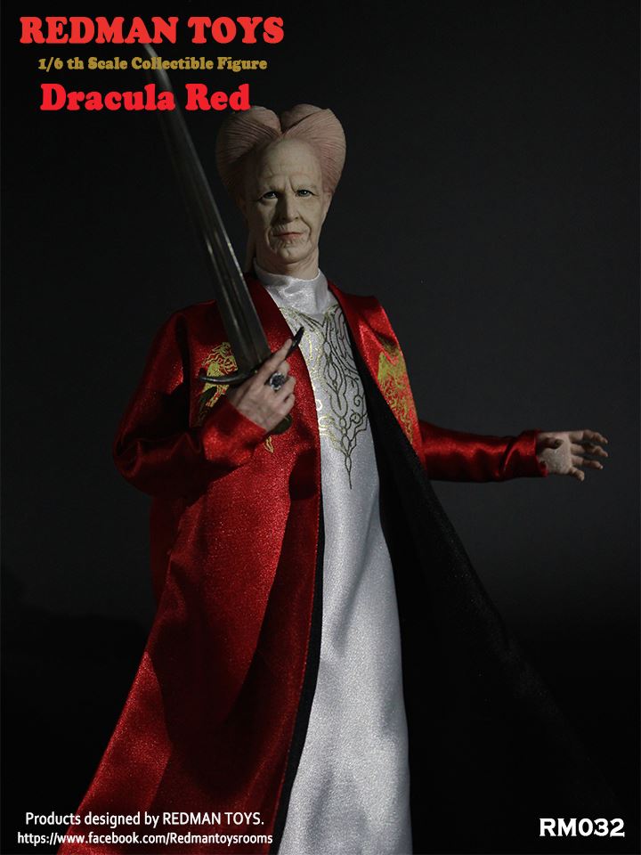 toyhaven: Redman Toys 1/6th scale Dracula Red 12-inch Collectible ...