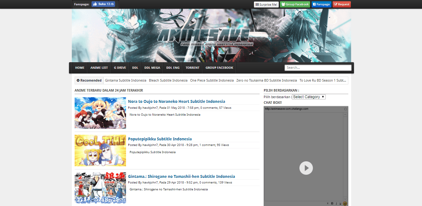 10 Website Download Anime Sub Indo Terbaik Paling Lengkap dan Cepat ...