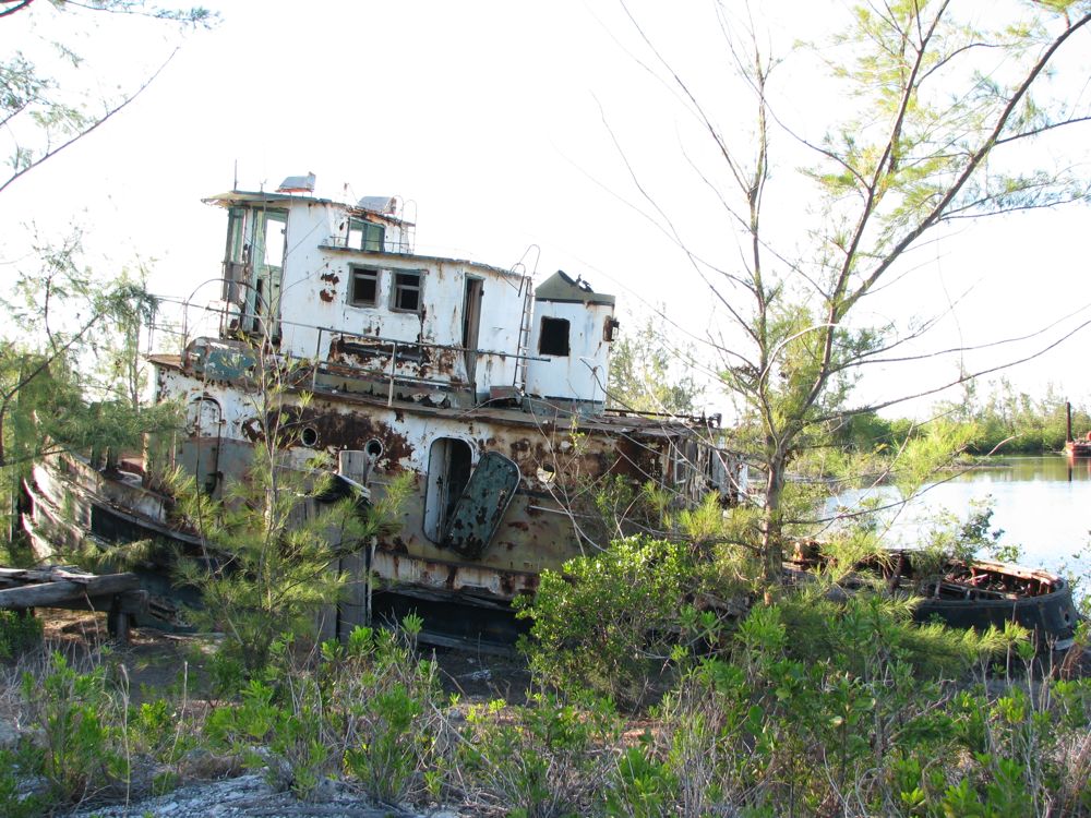 Long Island Bahamas 2012: Nov 25 Exploring Diamond Crystal Salt Mines