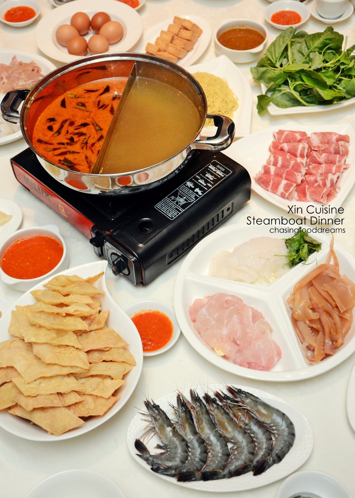 CHASING FOOD DREAMS: Steamboat Dinner @ Xin Cuisine, Concorde Hotel ...