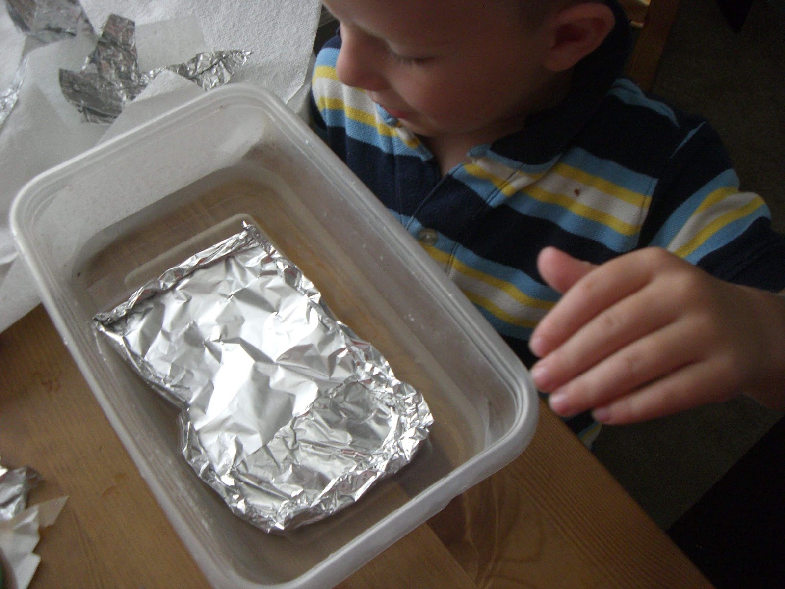 Mixing Playdough: Easy Science- Boats and Buoyancy