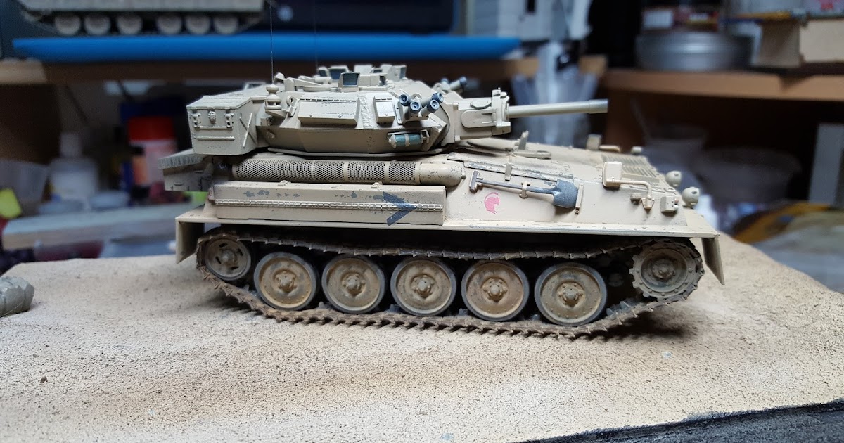 The Mechanics Modelling World: Alvis Scorpion FV101 Standard Light Tank