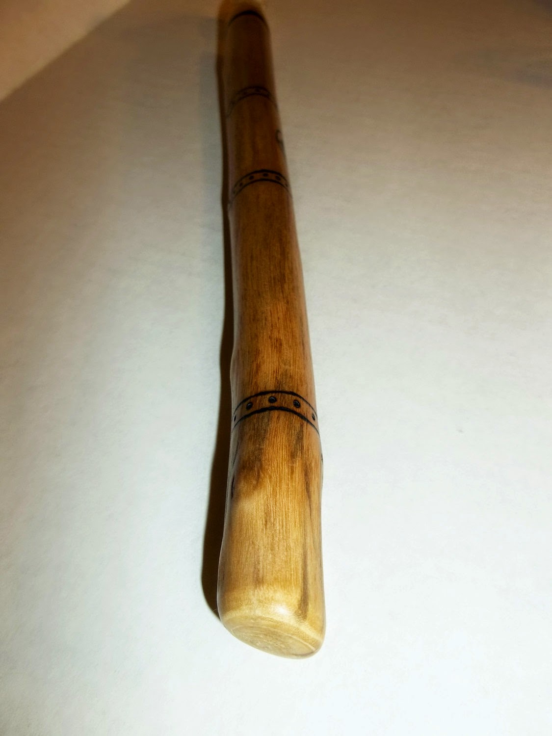 Wands by Tree: Apple Wood Wand with Frosted Scepter Crystal Twin and ...