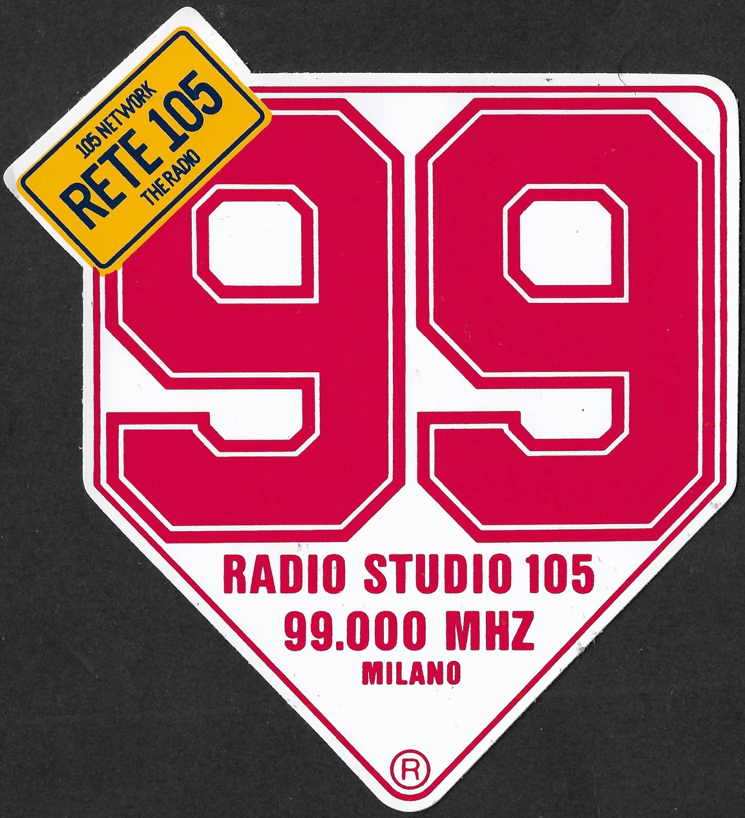 Radio Sticker of the Day: Radio 105