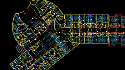 Hospital Project DWG - plans dwg