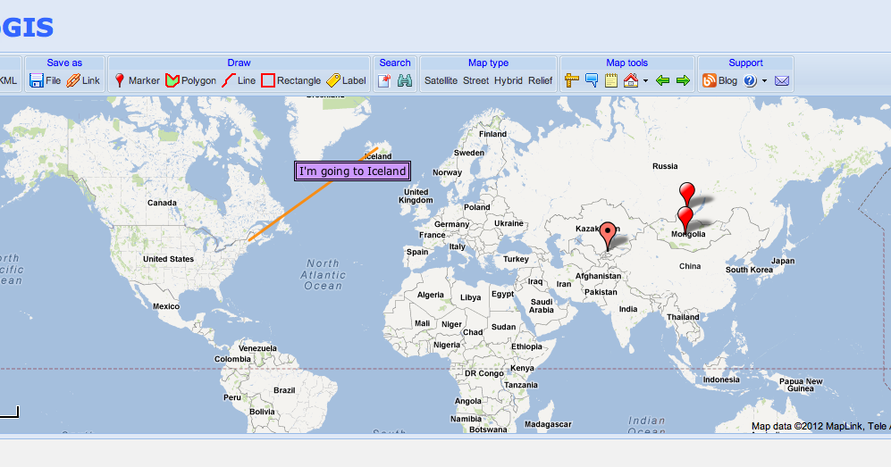 Free Technology For Teachers Three Tools For Creating Custom Maps Free Technology For Teachers Three Tools For Creating Custom Maps