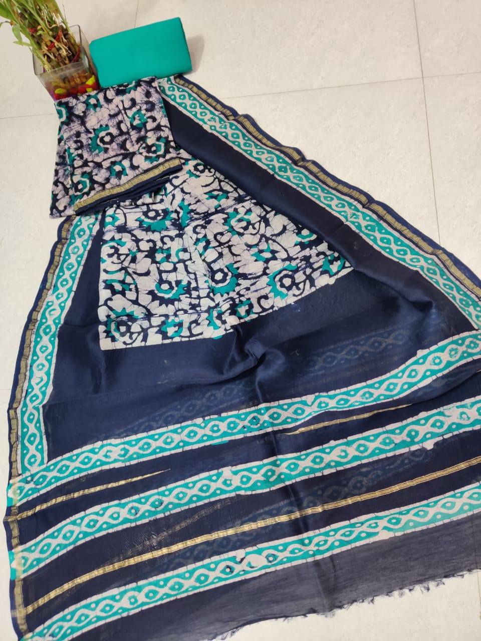 Chanderi dress materials
