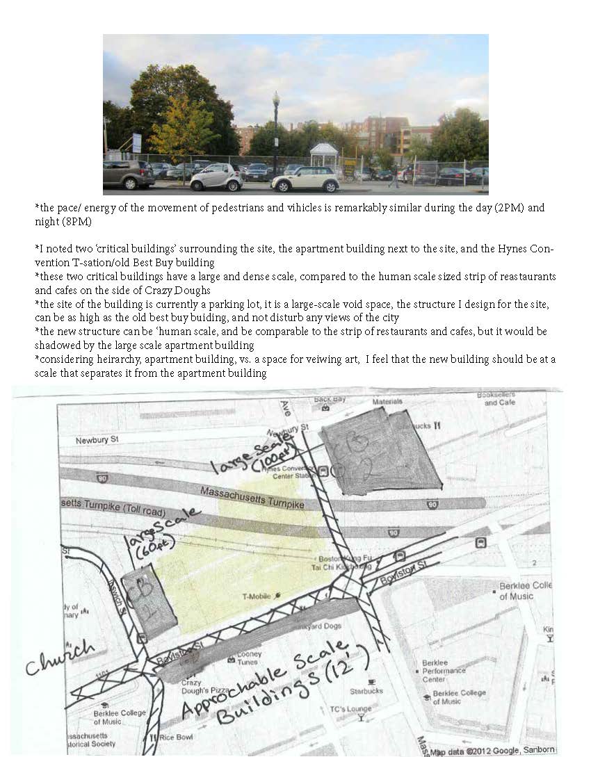 BAC Design Studio: Project 3 Site Study