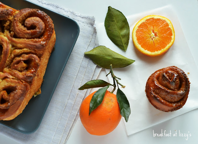 breakfast at lizzy's: orange rolls