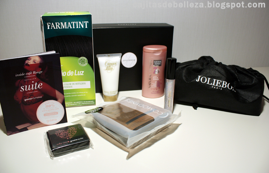Primera JolieBox española (Marzo) | Cajitas de Belleza: Cajas de ...