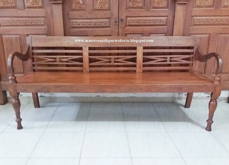 Maestro Antik Purwokerto: Risban/ Bangku Jawa Antik (KRS286) SOLD/TERJUAL