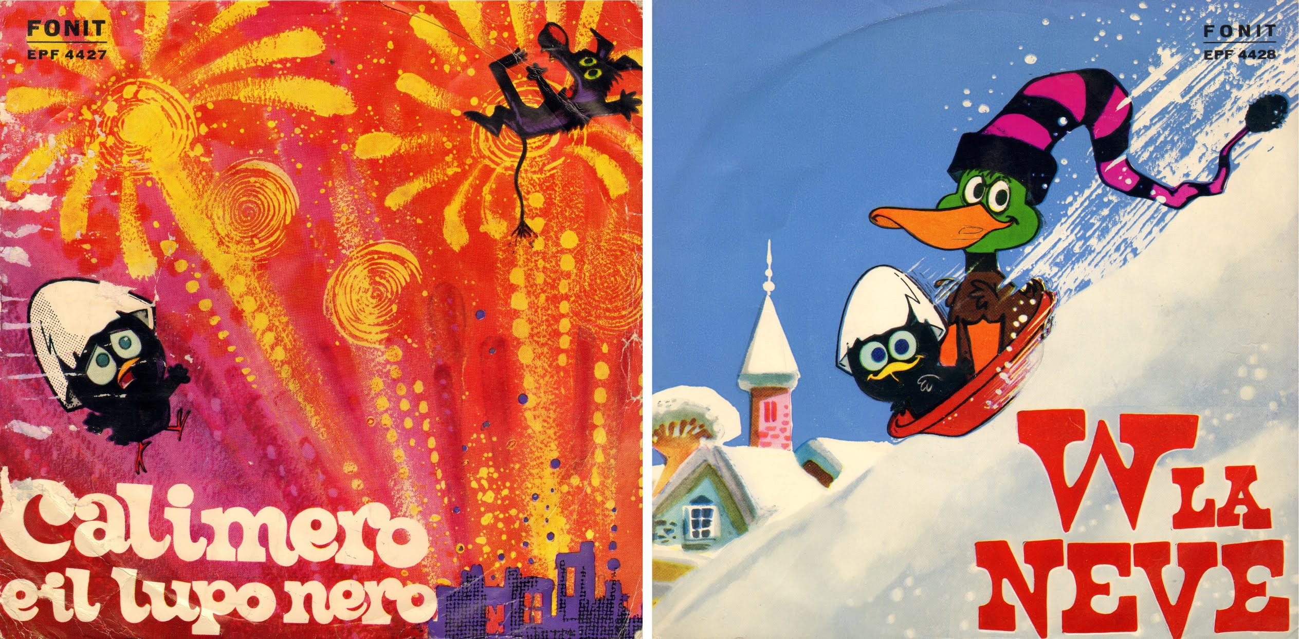 GENERAZIONI e "PICK-UP": CALIMERO, il pulcino nero (personaggio di Nino ...