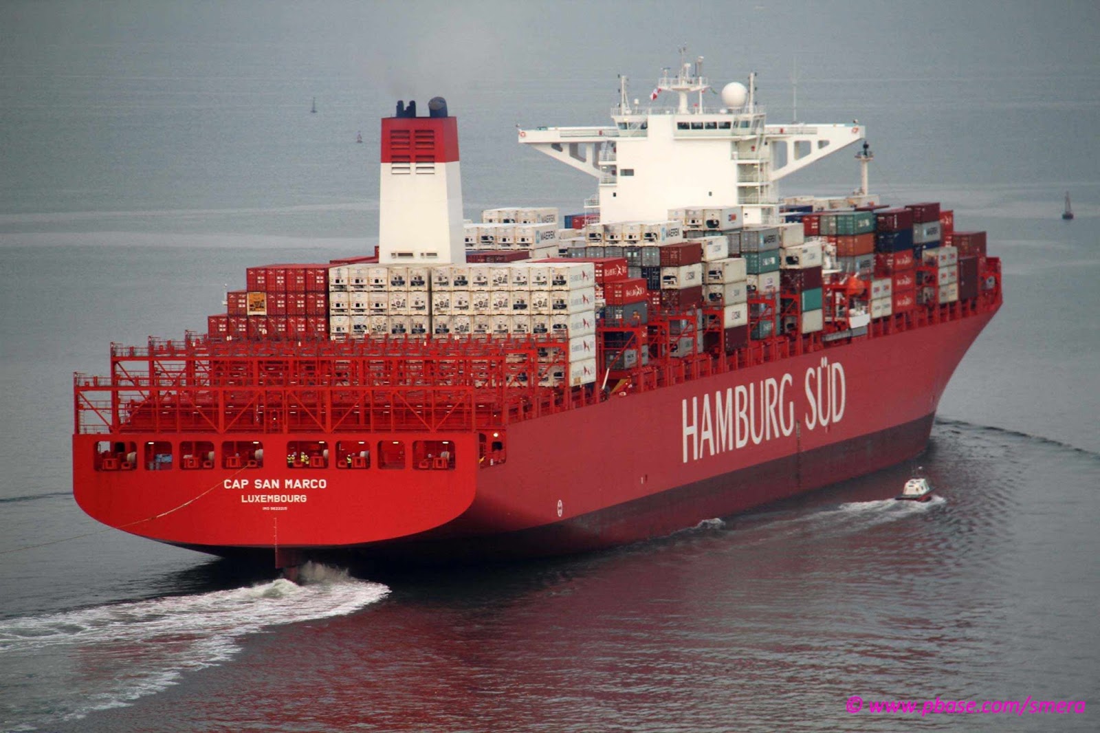 Santos Shiplovers: M/S Cap San Marco / LXCQ - Suspendendo de Santos em ...