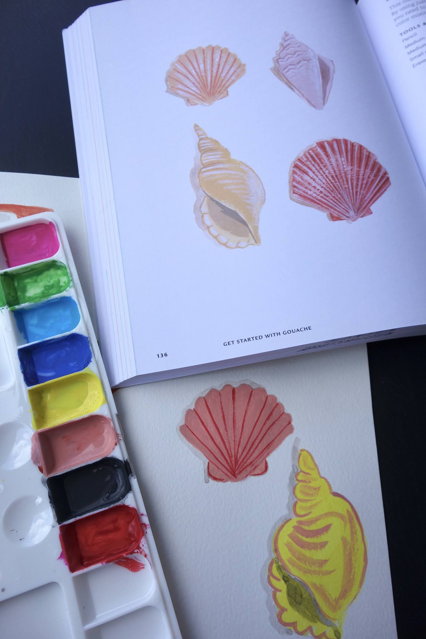 blah to TADA!: Learning a New Medium: Gouache