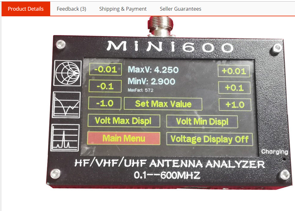 1.FAA-450 Antenna Analyzer (EU1KY) Introduction