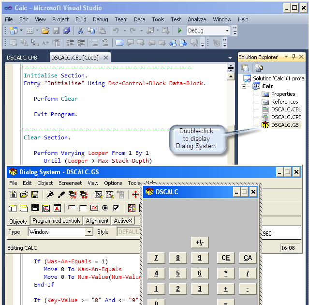 Its A Cobol World Visual Cobol Now Supports Dialog System Applications