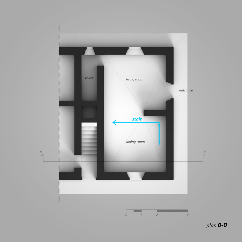 synthetic morphologies: Studies for a stair