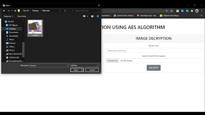 Text and Image Encryption & Decryption Project using AES Algorithm in Java