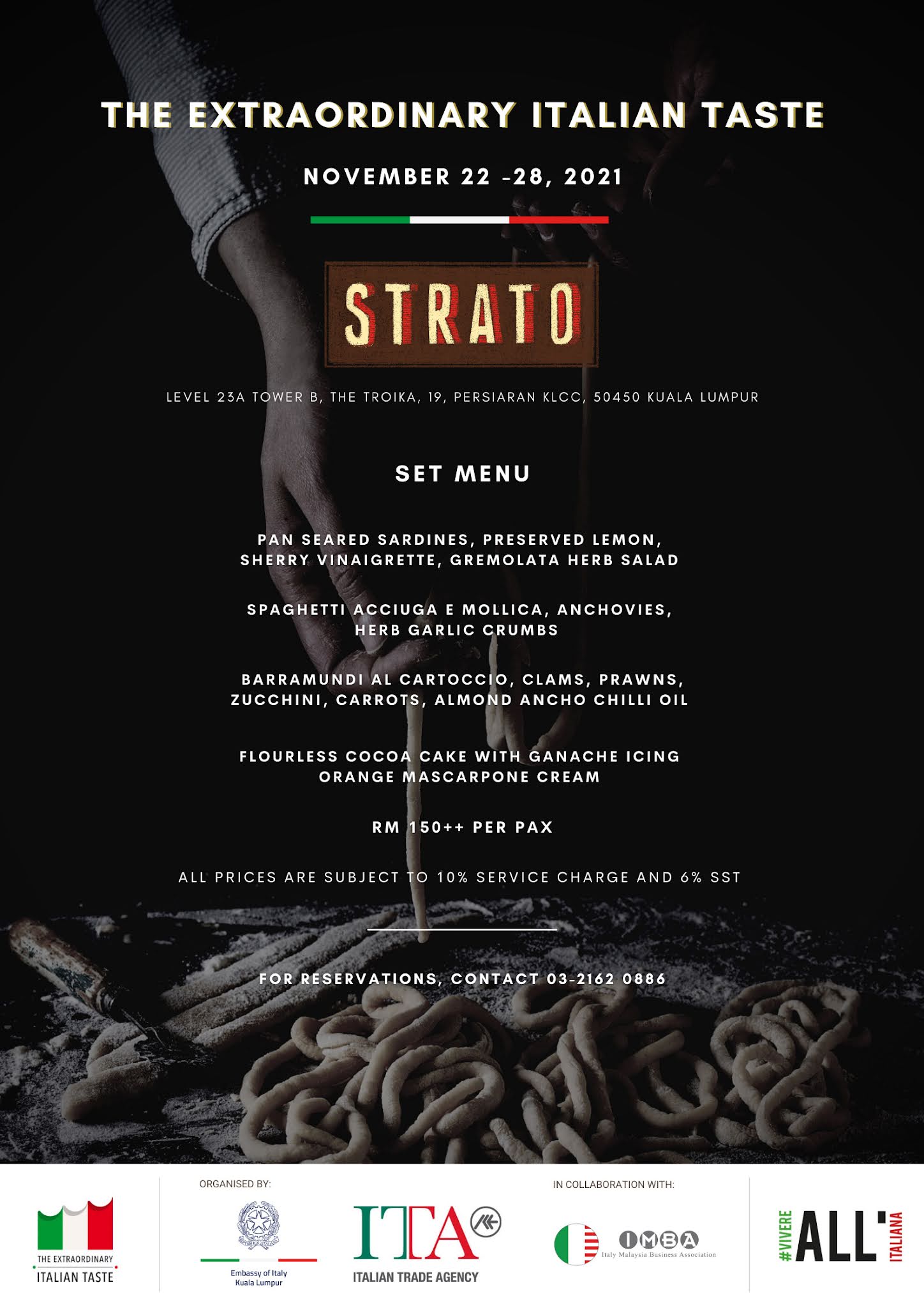 Perched on Troika Sky Dining, Strato serves up a sky-high taste of la ...