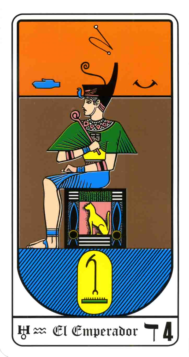 El Tarot Egipcio: Arcano 4 "EL EMPERADOR"