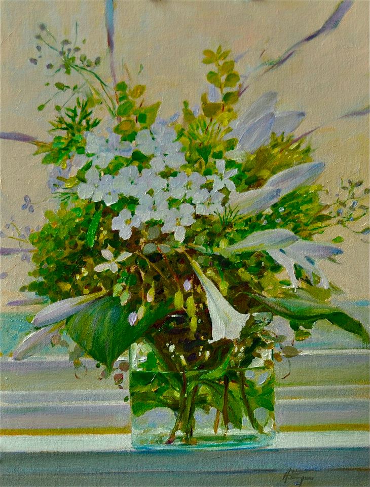 David HETTINGER ~ Still Life | Catherine La Rose ~ The Poet of Painting