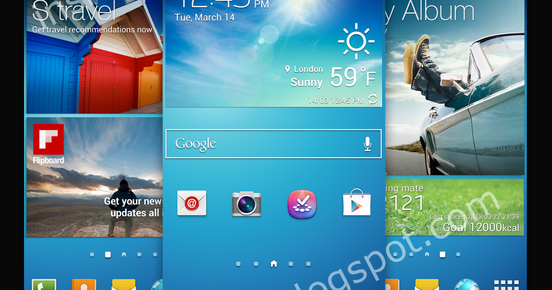 Inside Galaxy: Samsung Galaxy S4: How to Change Home Screen Mode