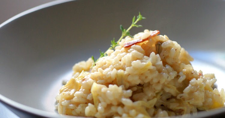 Receta de risotto sencilla y fácil de preparar.