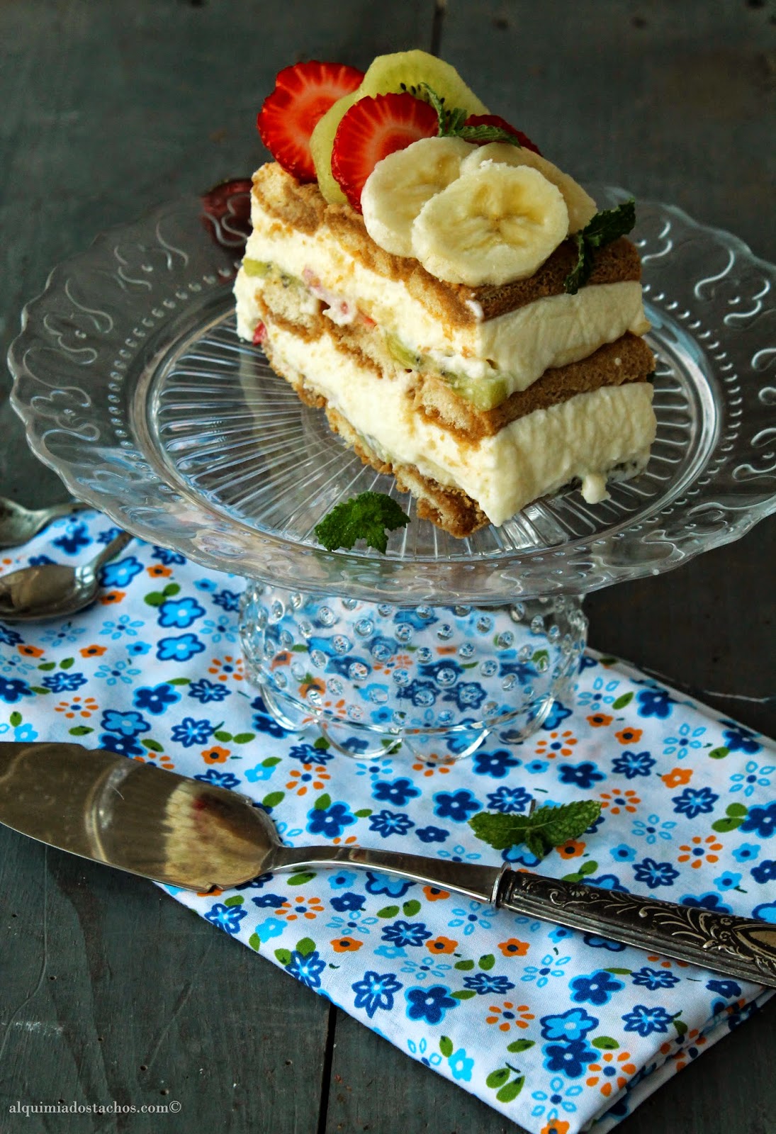 Tiramisu de frutas – Alquimia dos Tachos