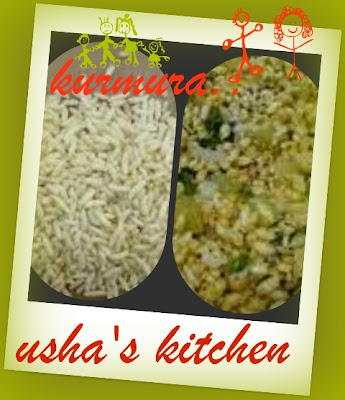 USHA'S KITCHEN: kurmura, murmura or mumra..