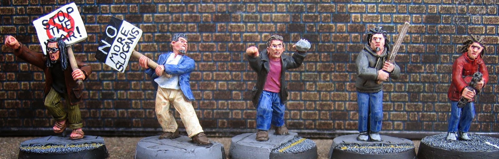Colgar6 and the Infinite Legion of Toy Soldiers: 28mm Rioters