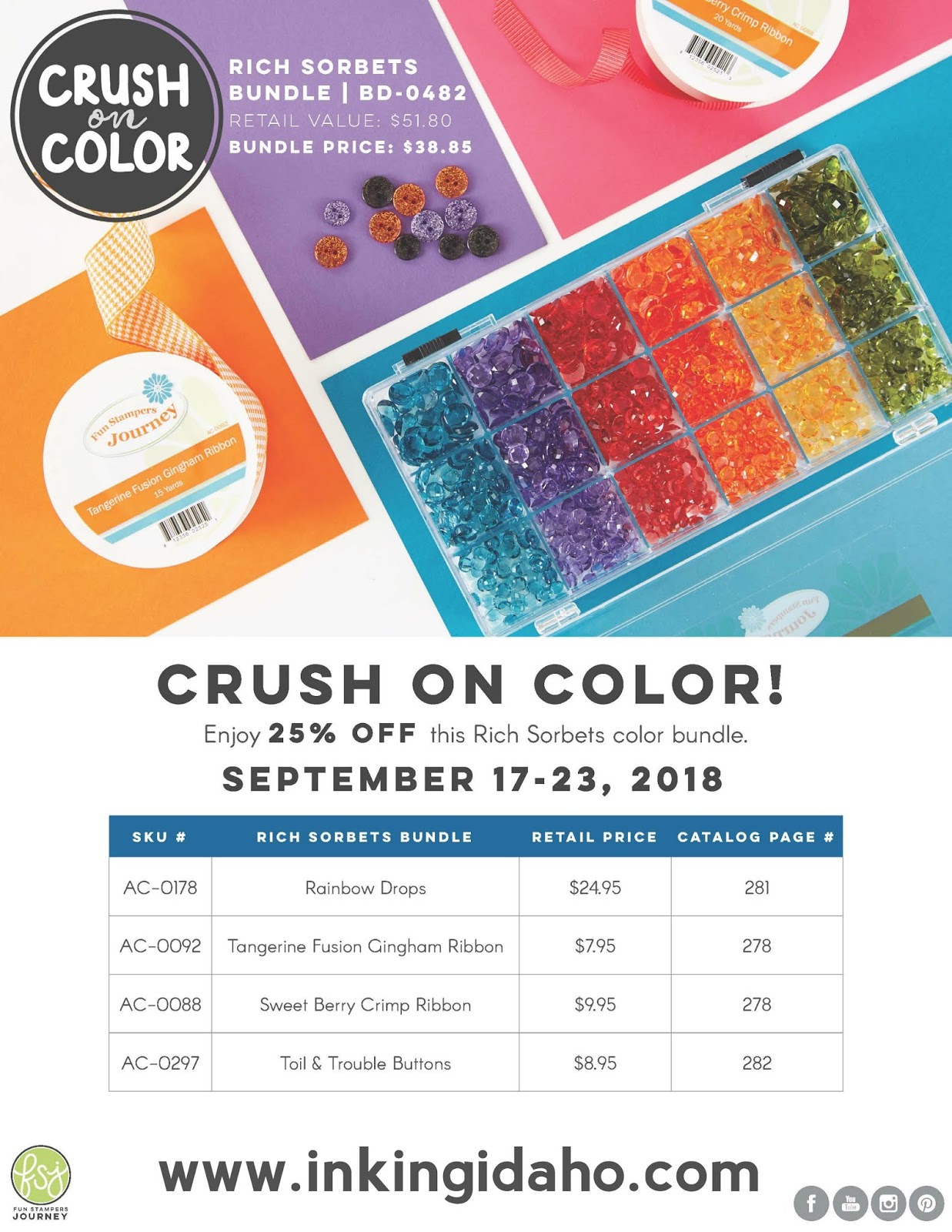 Inking Idaho: My Stamp Space Redo