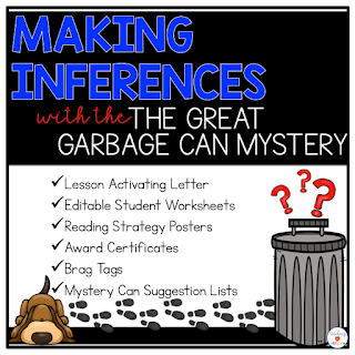 The Great Garbage Can Mystery- A FUN Making Inferences Lesson ...