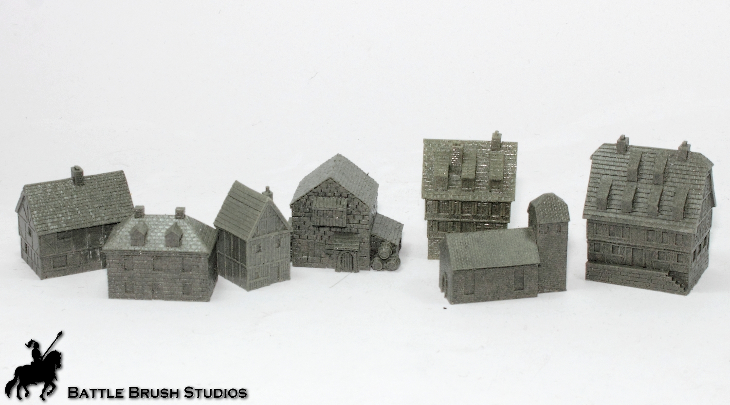 Battle Brush Studios: Review: Leven Miniatures 6mm Buildings