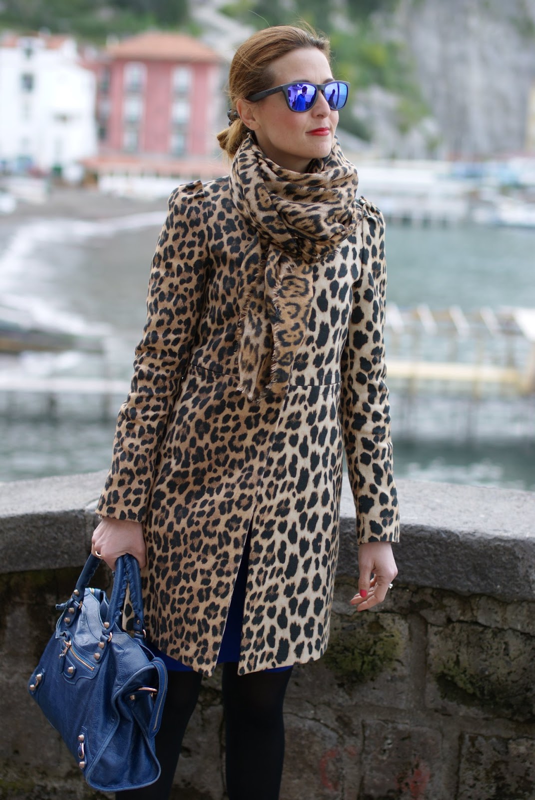 Leopard print and mirrored sunglasses | Fashion and Cookies - fashion ...