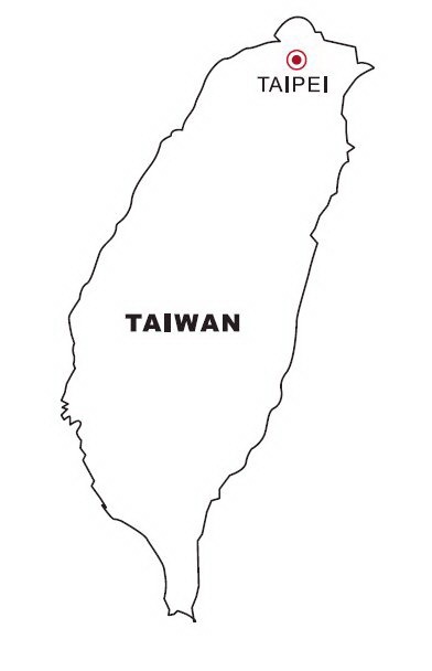 LAMINAS PARA COLOREAR - COLORING PAGES: Mapa y Bandera de Taiwan para ...