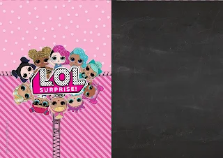 LOL Surprise: Free Printable Invitations. - Oh My Fiesta! in english