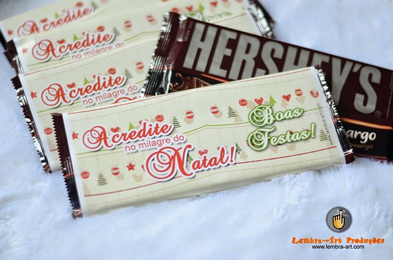Lembra-Art Produções: Lembrancinha natal | chocolate de natal para imprimir