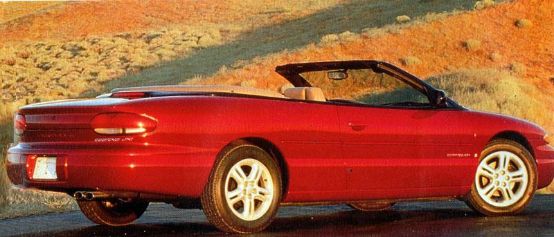 El Blog de Test del Ayer: Chrysler Stratus JXi Convertible