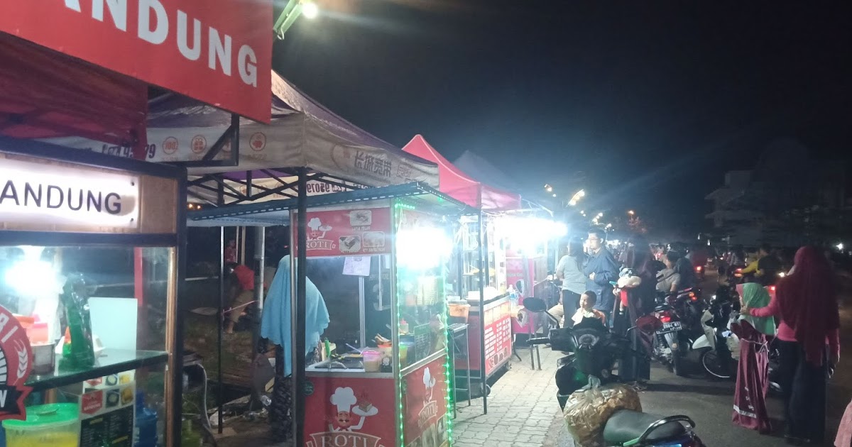 Jajanan Malam Teramai di Batu aji Batam