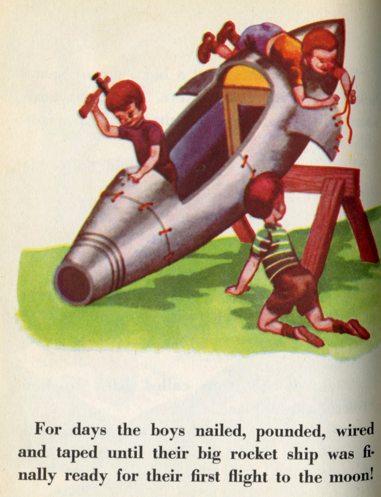 Dreams of Space - Books and Ephemera: Johnny's Space Trip (1954)