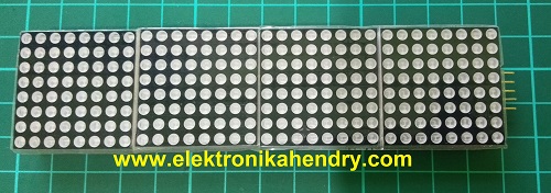 Arduino part 13. Cara membuat Running Text dot matrix (8x32 ...