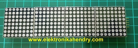 Arduino part 13. Cara membuat Running Text dot matrix (8x32 ...