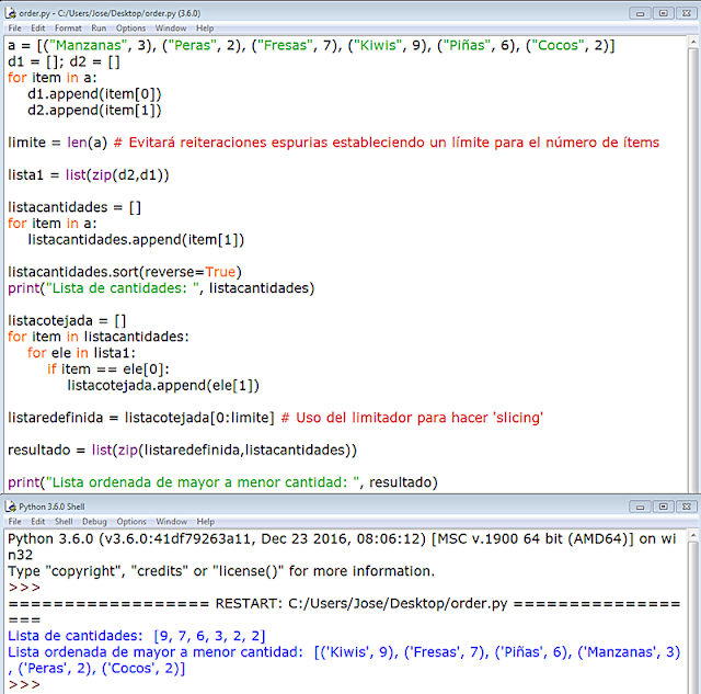 APRENDER A PROGRAMAR CON PYTHON: PEQUEÑOS CÓDIGOS ÚTILES