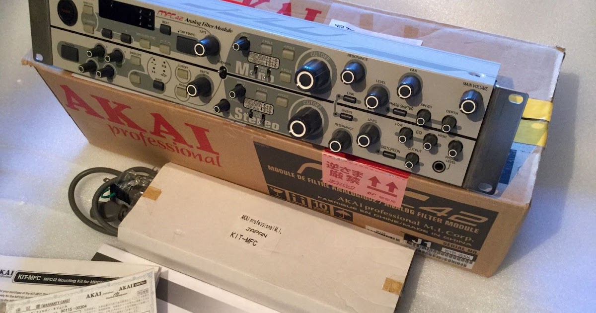 MATRIXSYNTH: AKAI MFC 42 Analog Filter Module with Original Box
