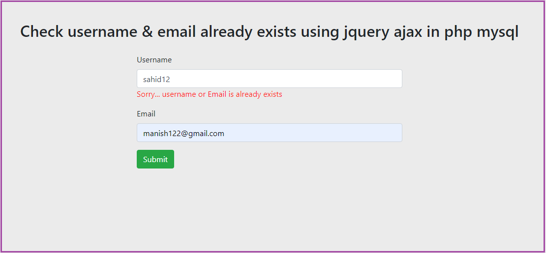 32 Check If Email Exists In Database Javascript Javascript Overflow