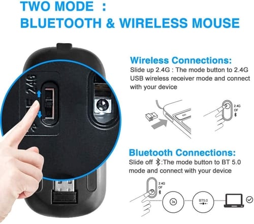 Review MMK Rechargeable Bluetooth Wireless Mouse
