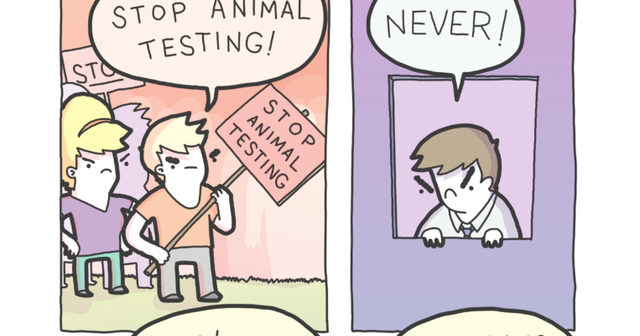 Animal Testing (Cartoon) - YourDestinationNow