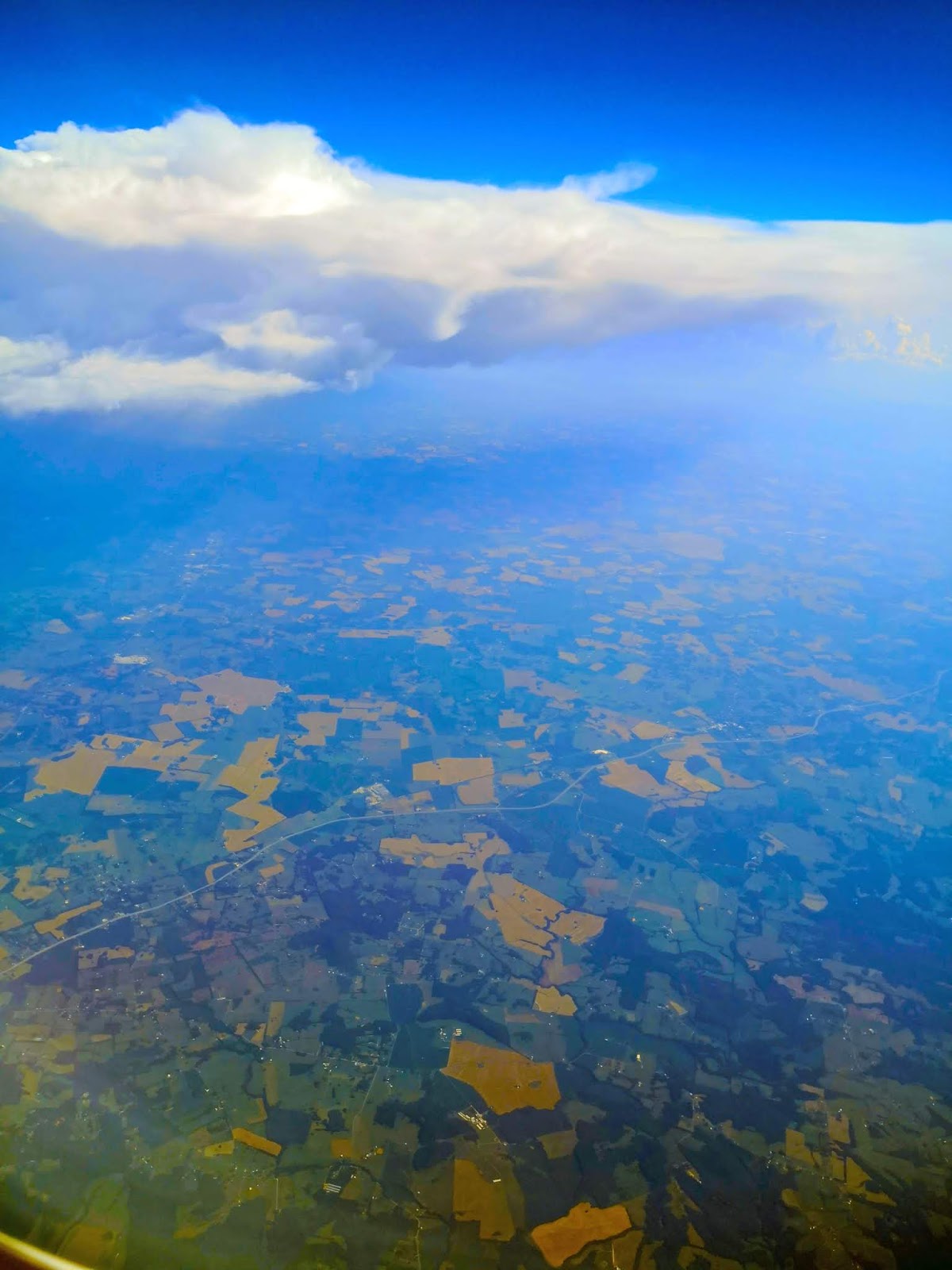 United States Travel 13-Flying over the United States for 8 hours