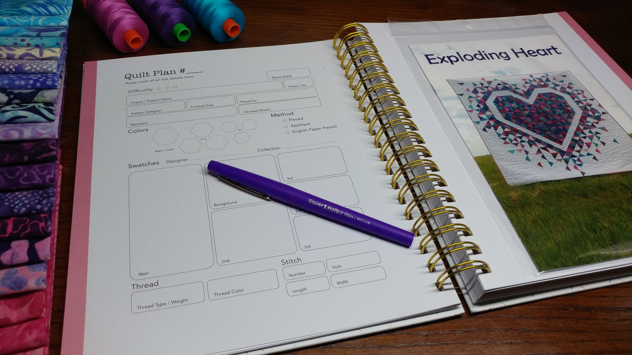 Slice of Pi Quilts: Plan to Quilt - A Quilty Planner Review